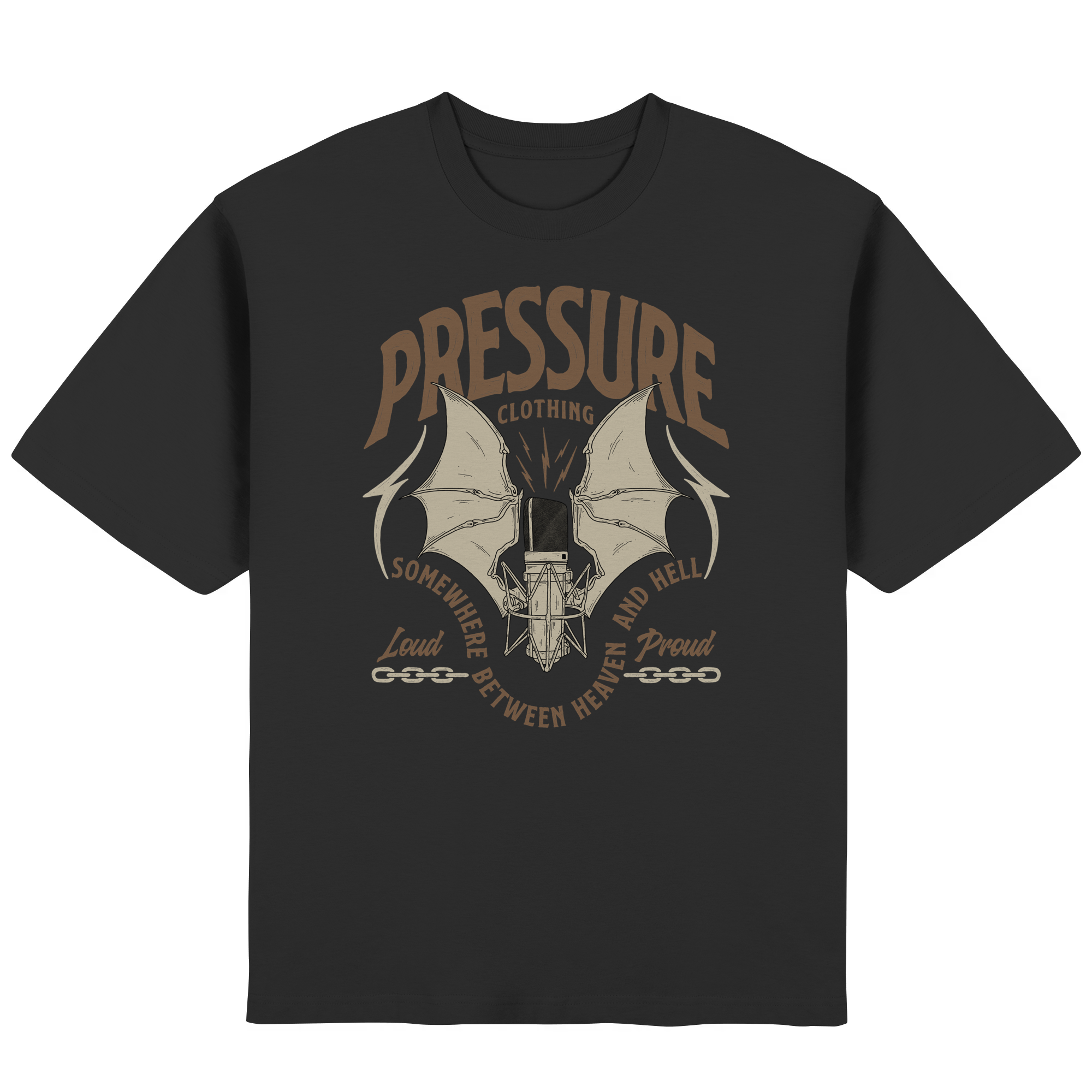 Heaven and Hell - Pressure Cloth - Streetwear Oversized T-Shirt ...